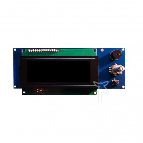 20x4 LCD Display for 3D Printers | LDO White on Black
